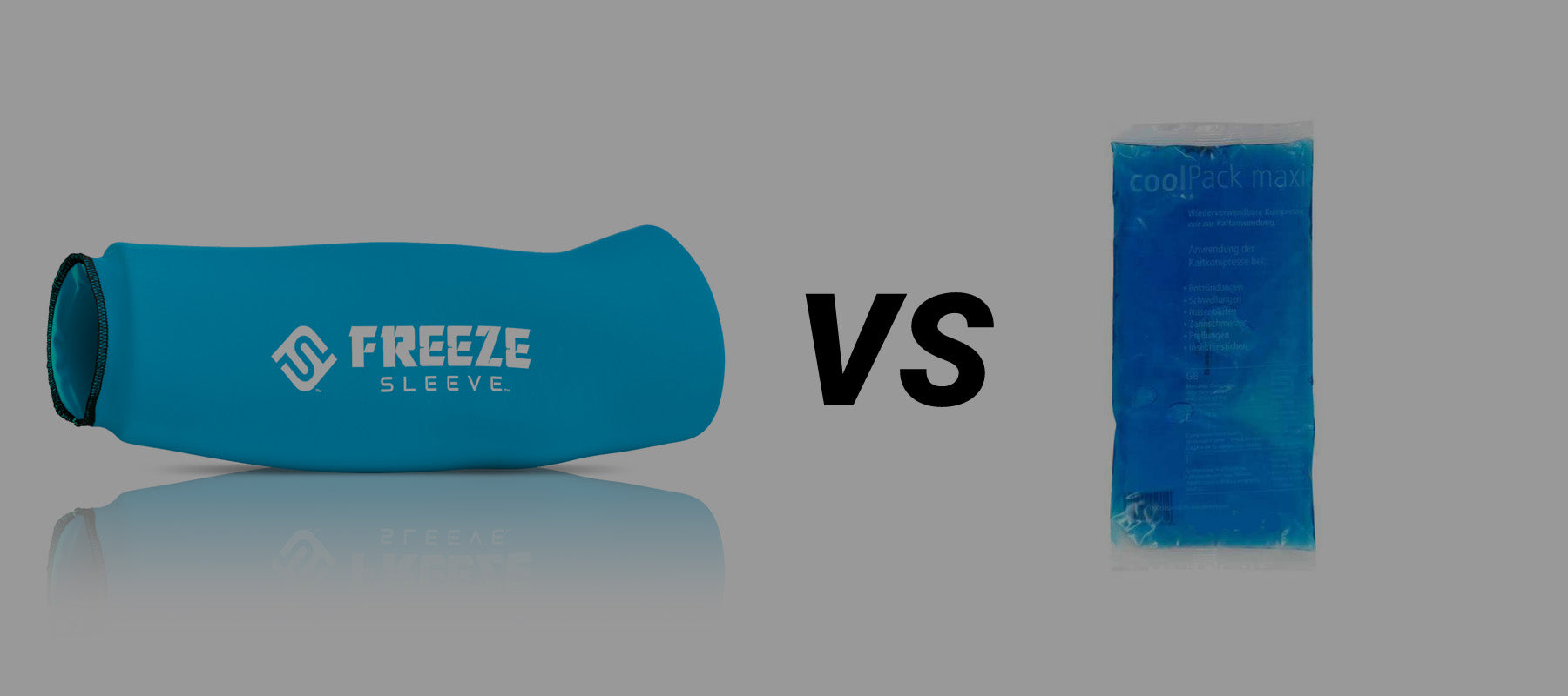 Die Vorteile von Freeze Sleeve gegenüber Coolpacks: Die neue Generatio ...